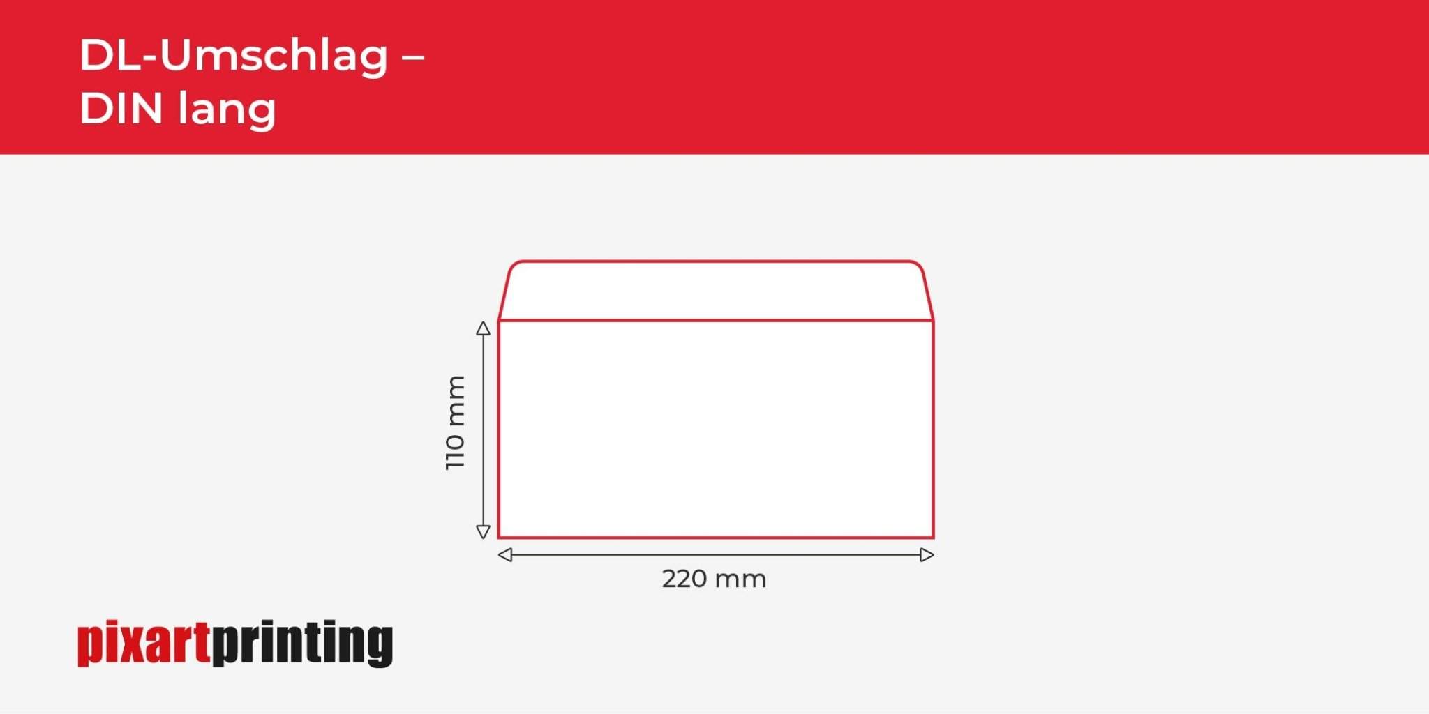 Abmessungen Briefumschlag | Pixartprinting